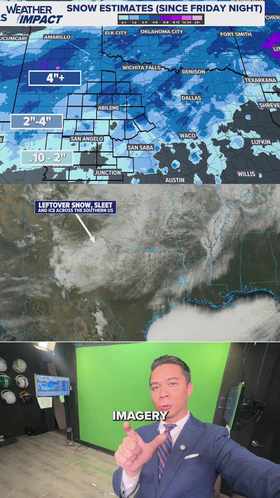 Snow, sleet and ice can be seen from space | kagstv.com