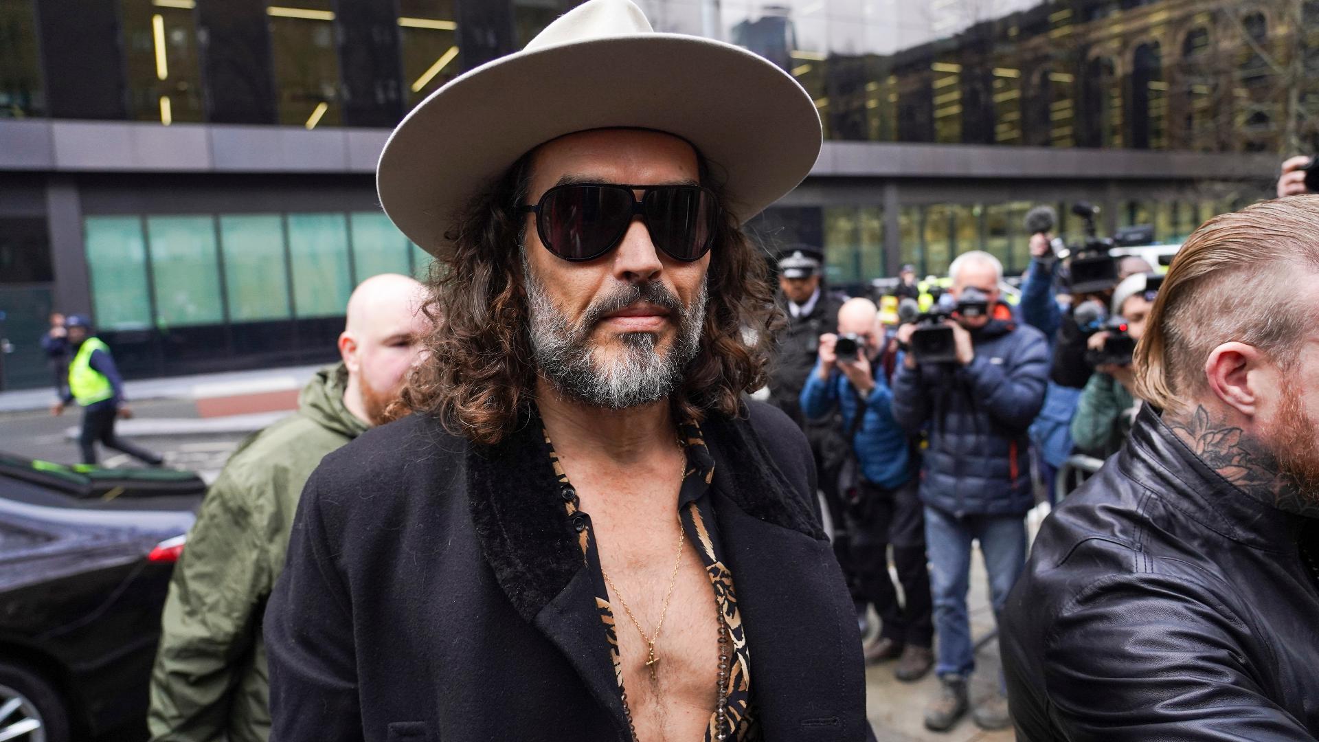 Russell Brand pleads not guilty to rape and sexual assault charges in ...