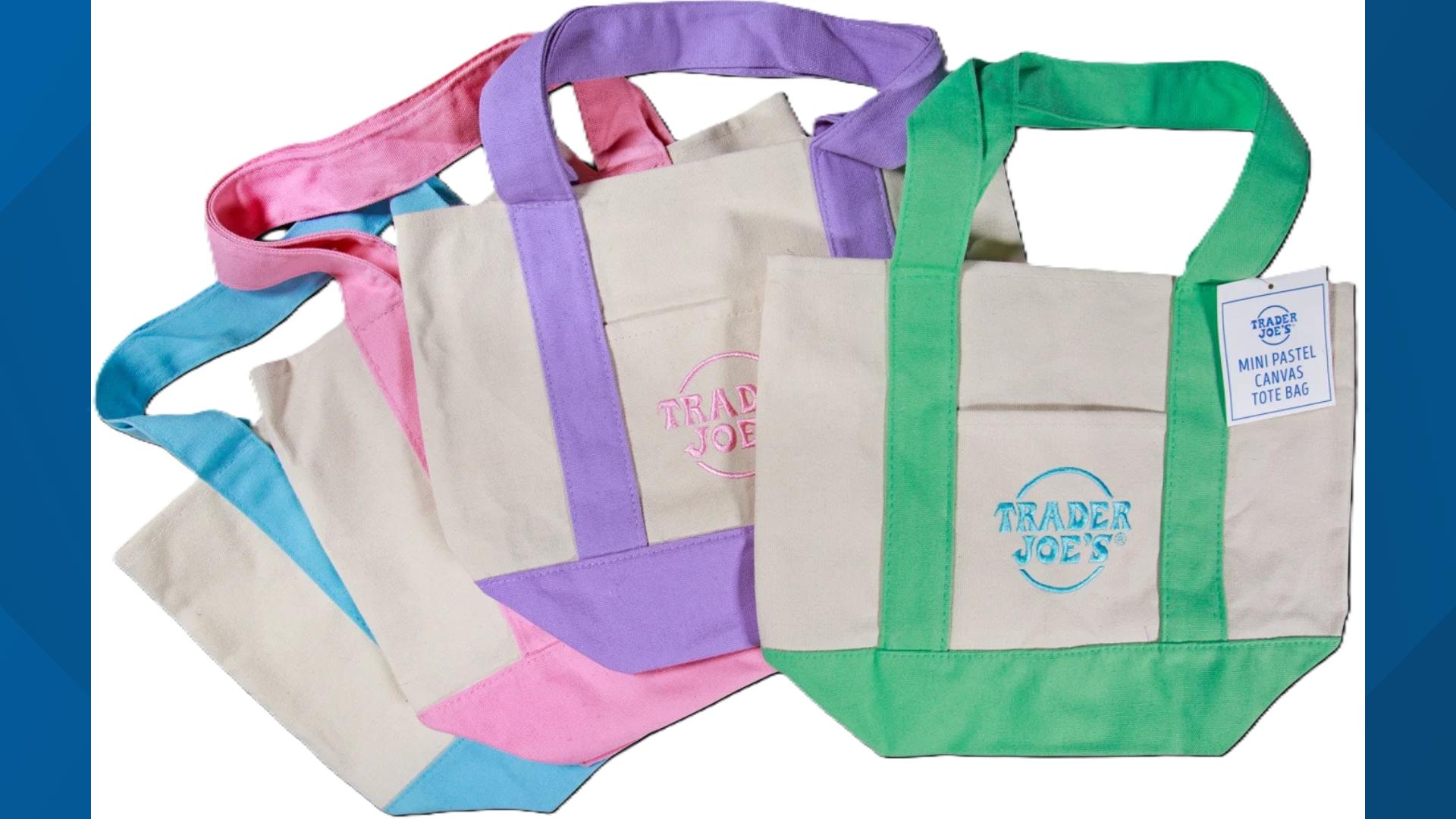 Trader Joe's mini tote bags return in new spring colors: How to get one ...