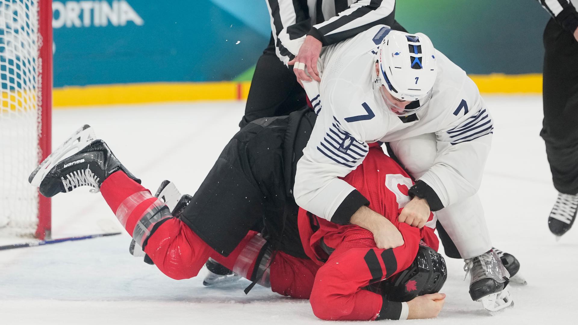 French player who fought Canada's Tom Wilson has been suspended for the ...