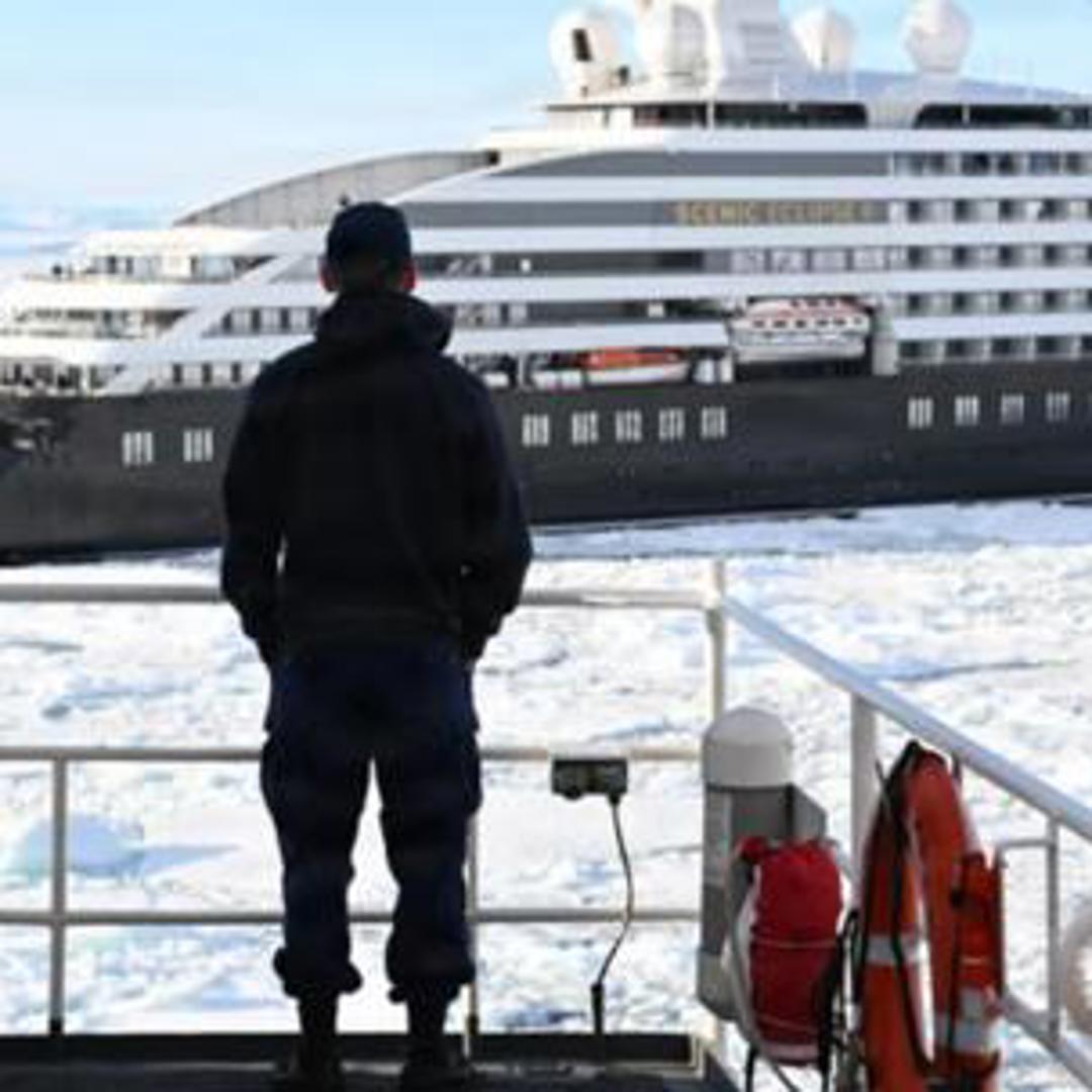 US Coast Guard rescues cruise ship trapped in Antarctic ice | kagstv.com