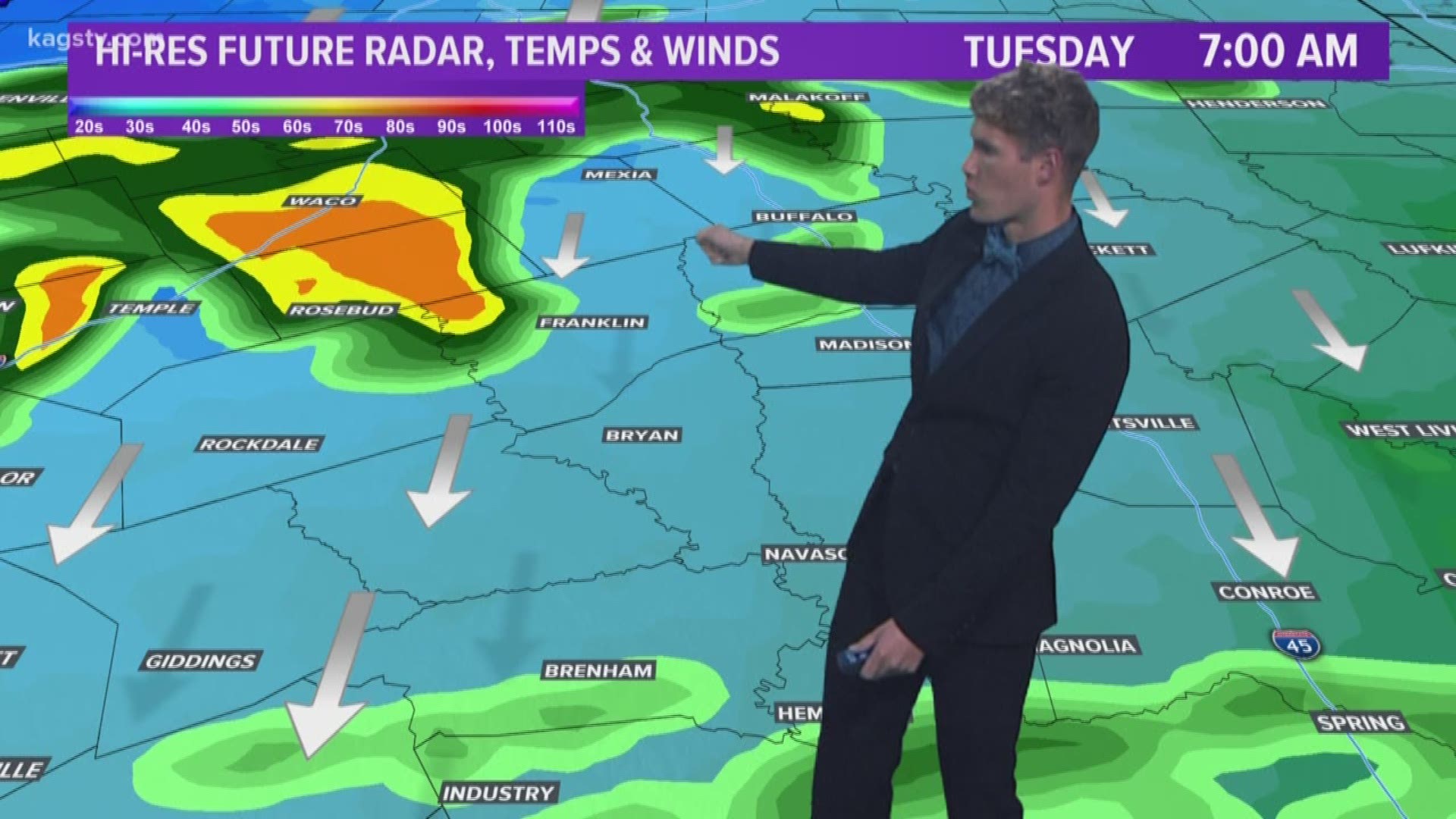 Cloudy, wet & cool weather pattern this week | kagstv.com