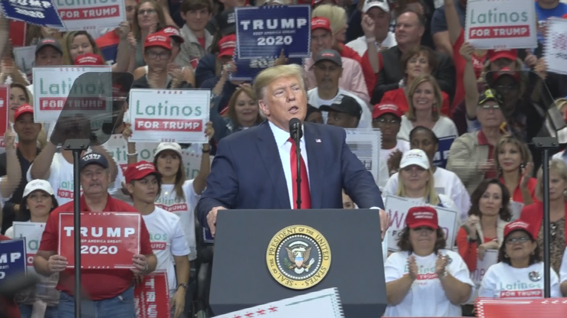 Thousands of people attend 'Keep America Great' rally in Dallas ...