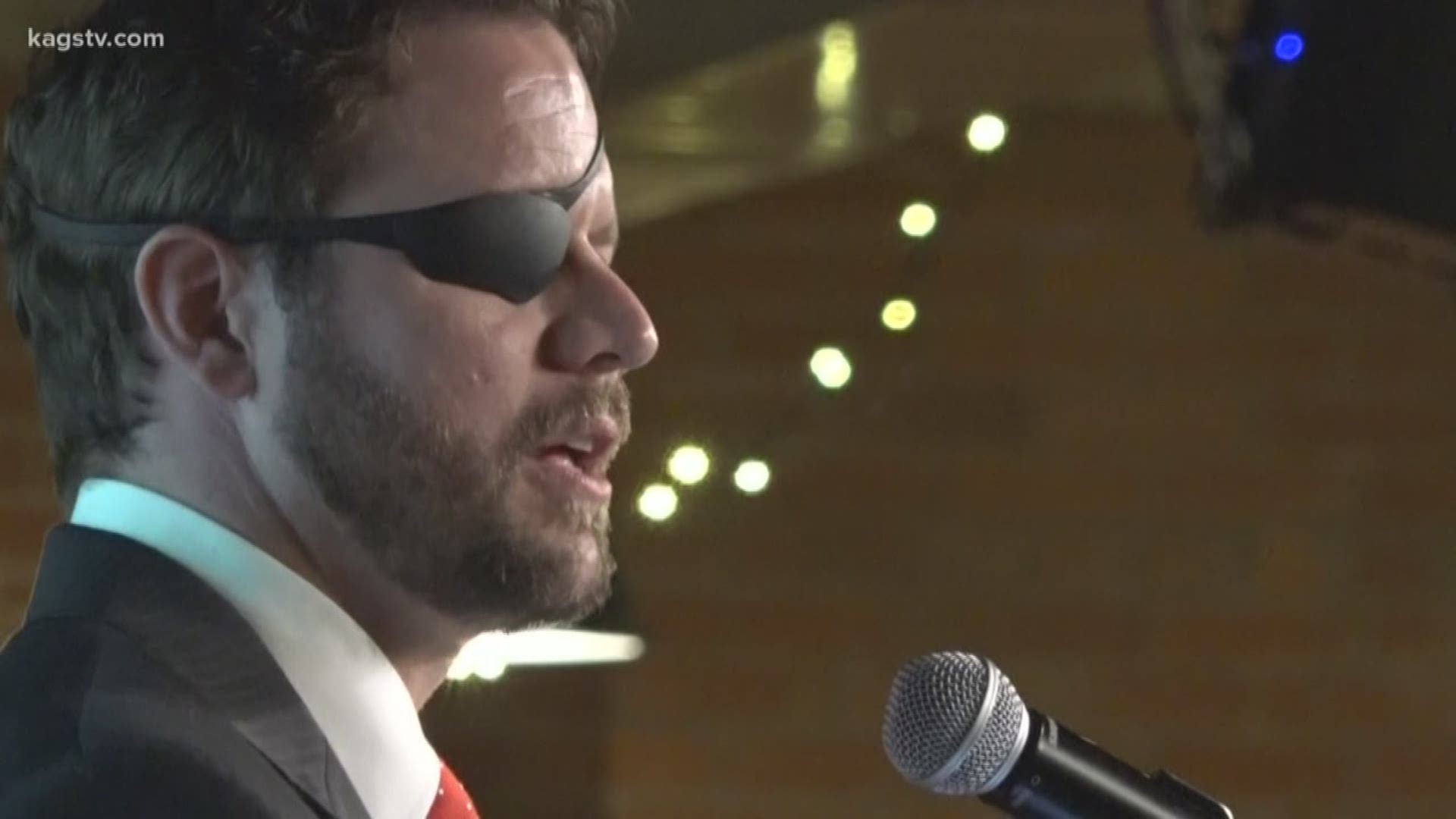 Congressman Dan Crenshaw speaks to Brazos County Republicans | kagstv.com