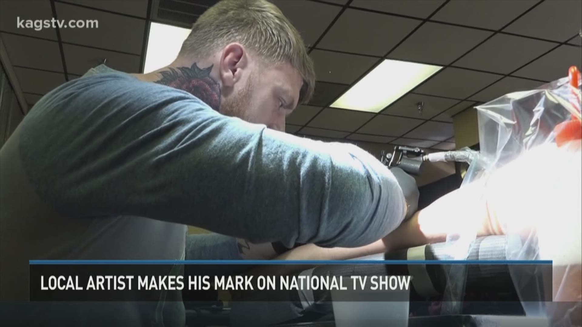 College Station artist makes his mark on national tv show | kagstv.com