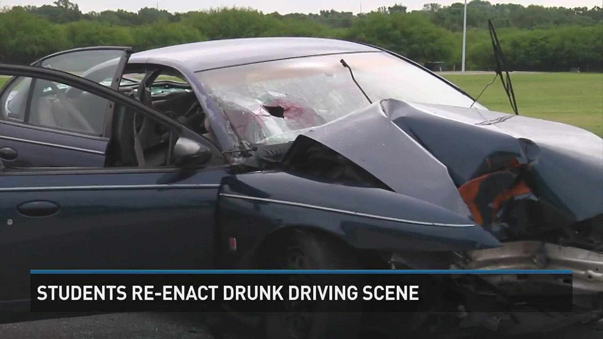 Rudder HS Students re-enact drunk driving scene as part of "Shattered ...