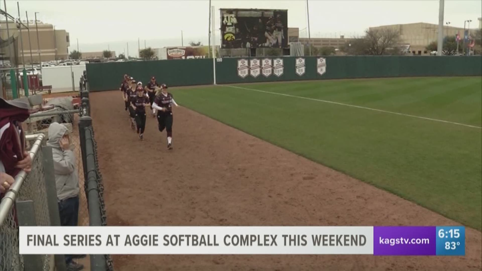 Texas A&M set to play final games inside Aggie Softball Complex ...