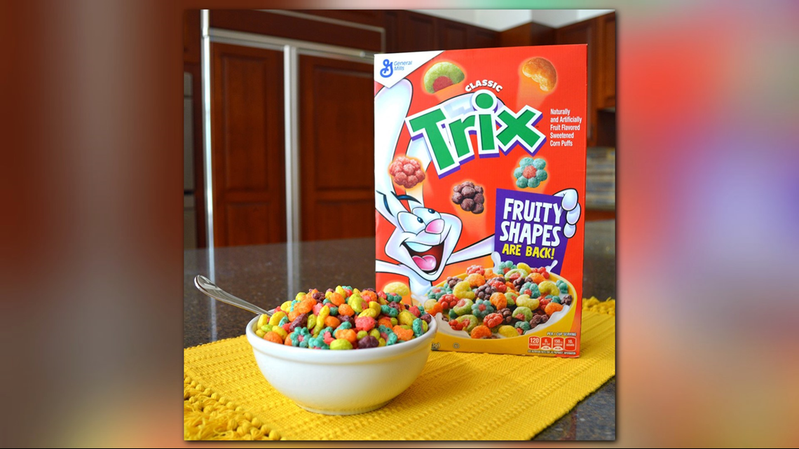 Trix Cereal In A Bowl