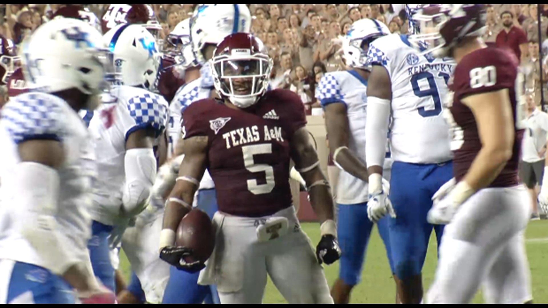 Trio of Aggies named to the AP All-SEC First Team | kagstv.com