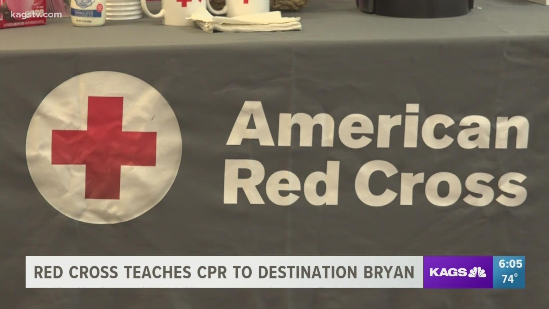 Bryan American Red Cross offer CPR courses to Destination Bryan ...