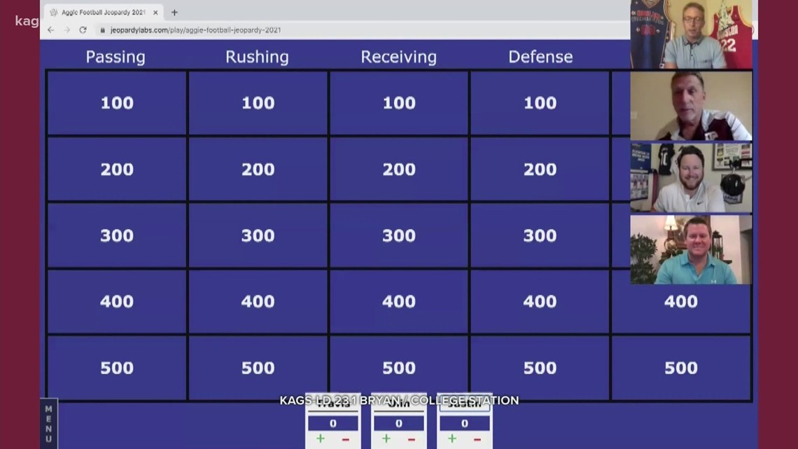 2021 Aggie Football Jeopardy | kagstv.com