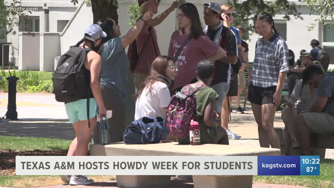 Texas A&M University welcomes back Aggies back to campus with Howdy ...