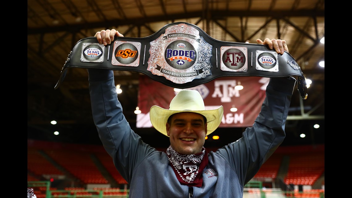Texas A&M Beats Oklahoma State in Annual Rodeo Bowl | kagstv.com