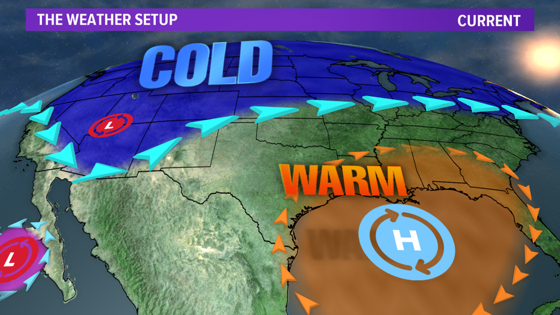 Spring-like temperatures through Tuesday but a cold front on the ...
