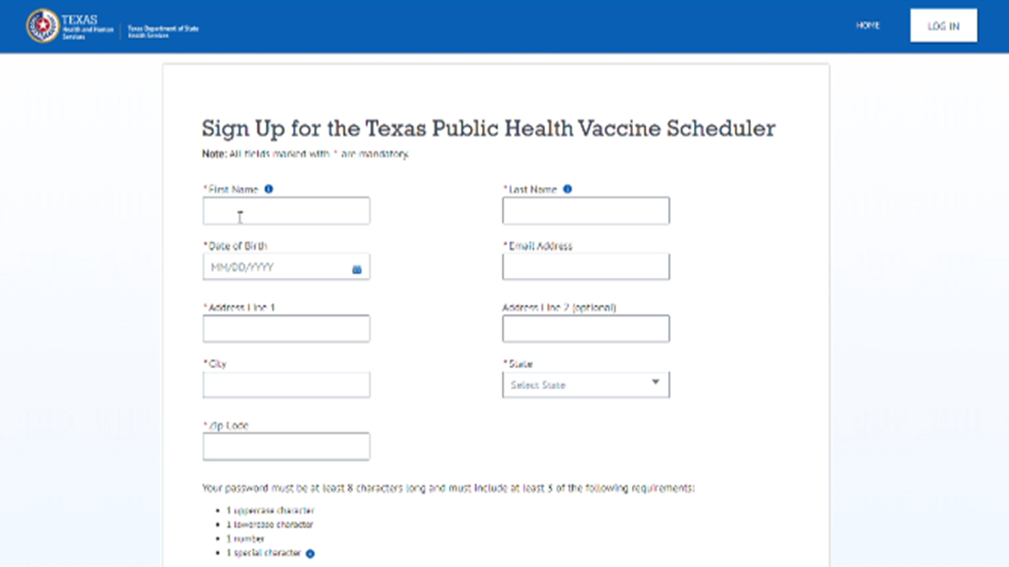 DSHS creates website to help schedule vaccine across Texas | kagstv.com