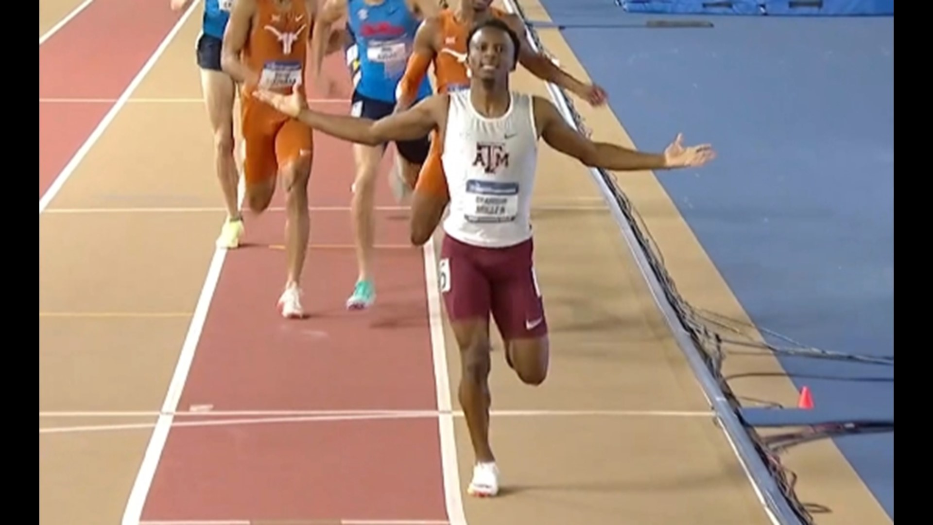 Aggie track standout Brandon Miller finishes third in 800m final ...