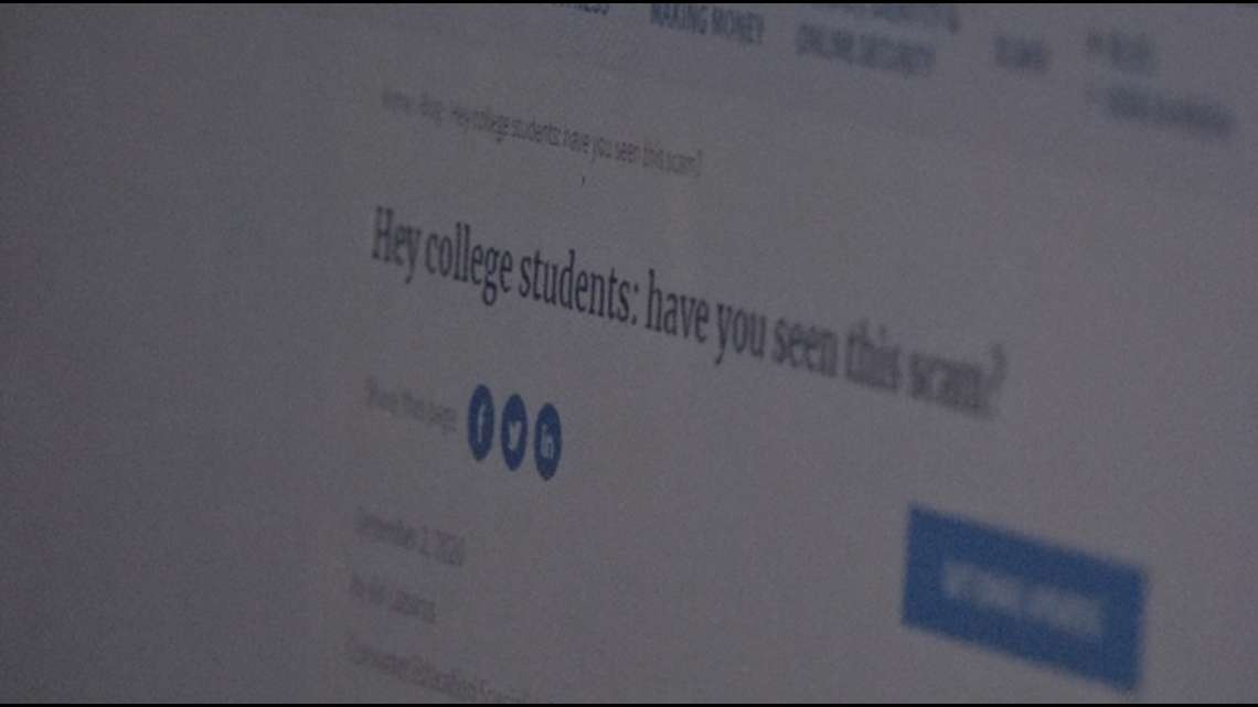 Scam with university email domains targets college students | kagstv.com
