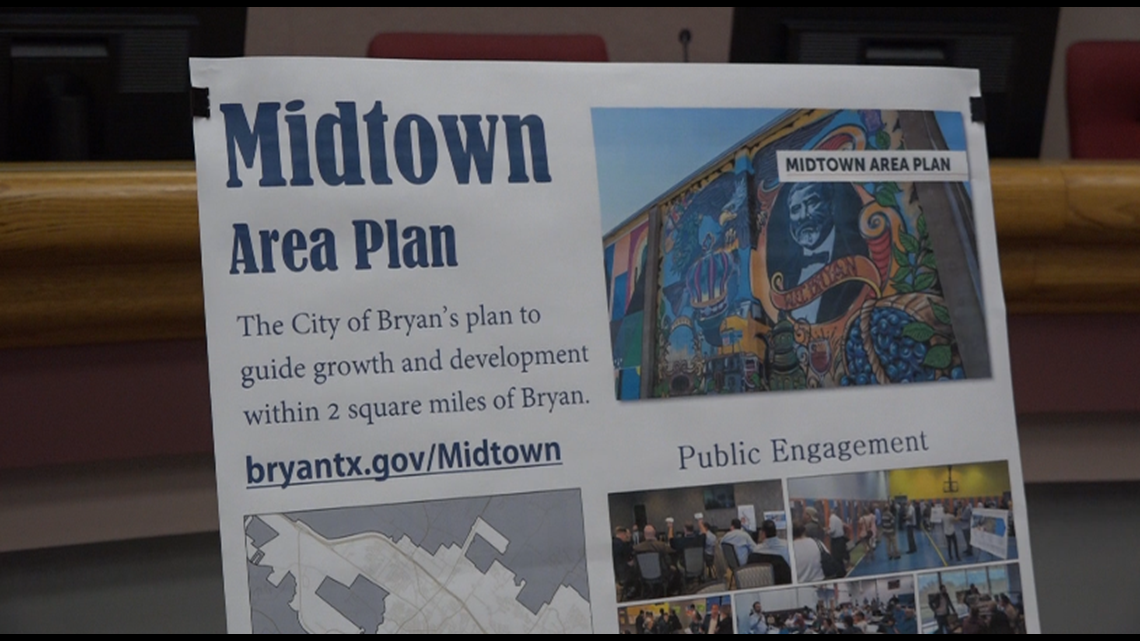 City of Bryan releases Midtown Area Plan | kagstv.com