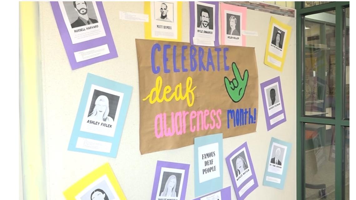 Schools highlighting deaf students amid Deaf Awarness Month | kagstv.com