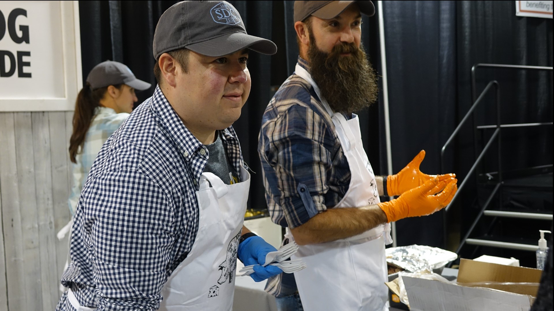Annual 50 men who cook event hosted at Brazos Co. Expo Center | kagstv.com