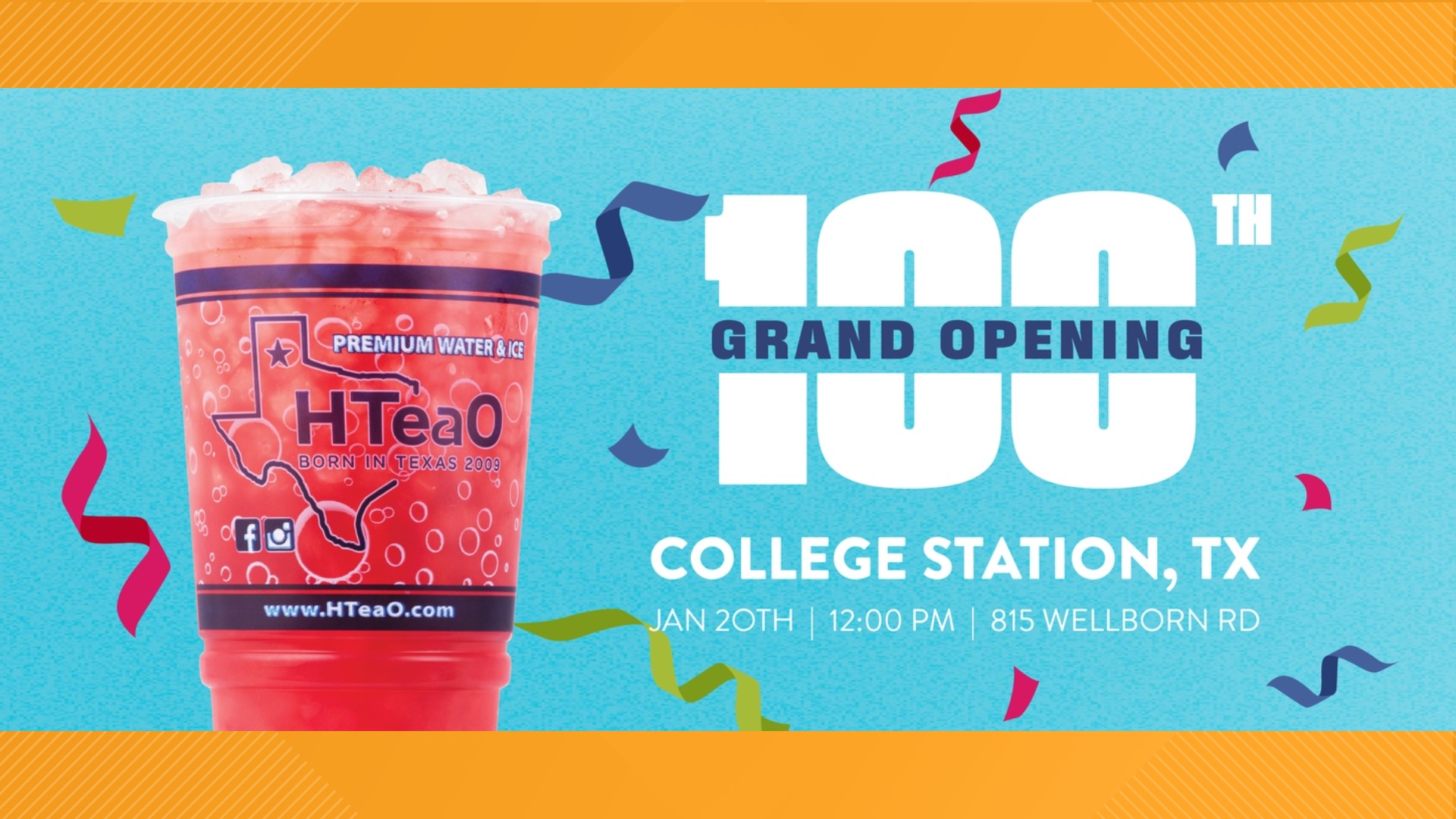 HTeaO to celebrate grand opening of 100th location on Saturday | kagstv.com