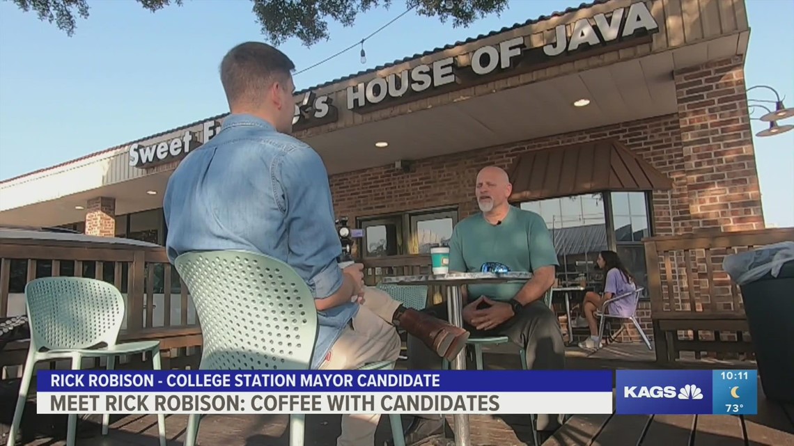 KAGS TV Coffee with Candidates: Meet Rick Robison, College Station ...