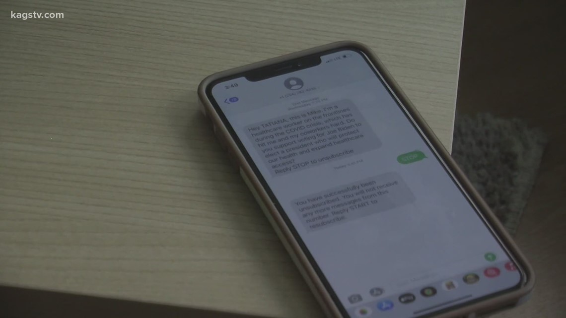 Political texts and calls overwhelming in 2020 Elections | kagstv.com