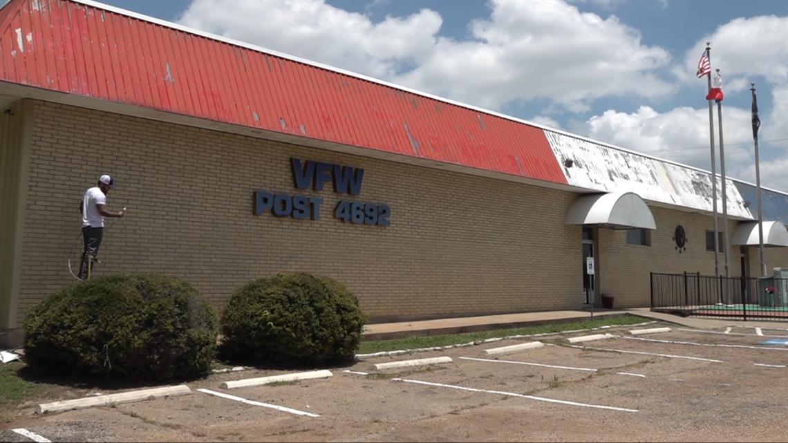VFW Post 4692 gets a new paint job thanks to local businesses | kagstv.com
