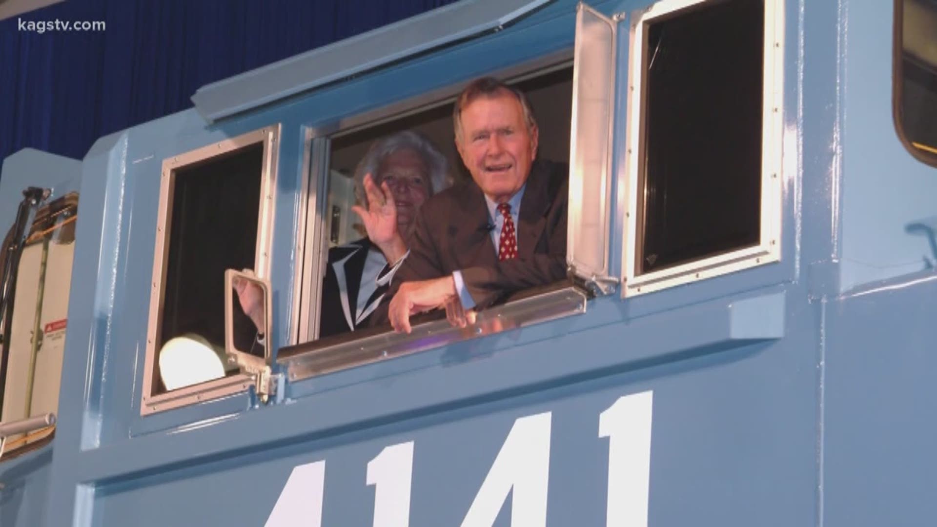 Navasota prepares for George H.W. Bush funeral procession | kagstv.com