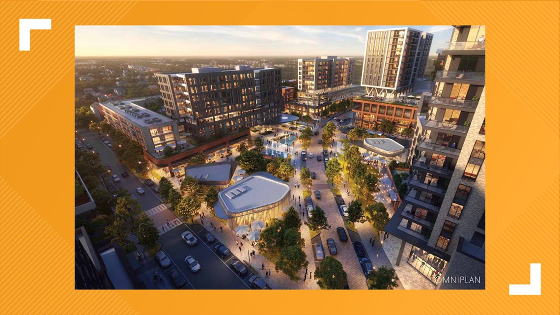 City of Bryan unveils new renderings for its redeveloment vision | kagstv.com