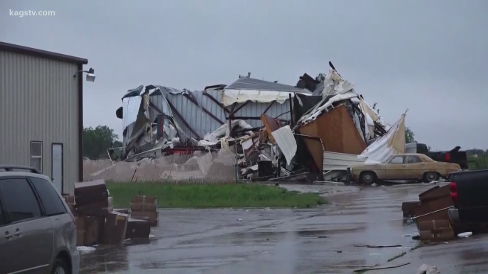 Conditions after the Bryan tornado | kagstv.com