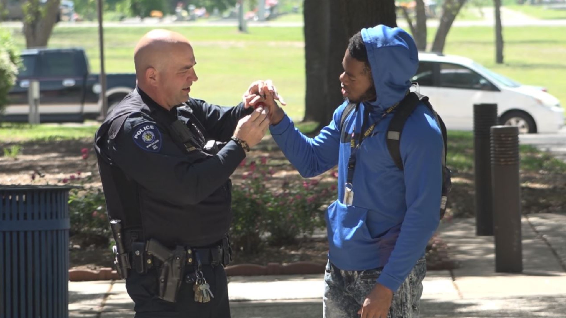 Blinn Police Officer Chris Luttrell killed in car crash | kagstv.com