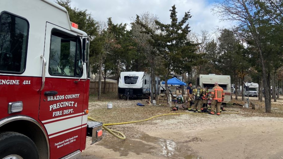 Bryan fire crews on scene of house fire | kagstv.com