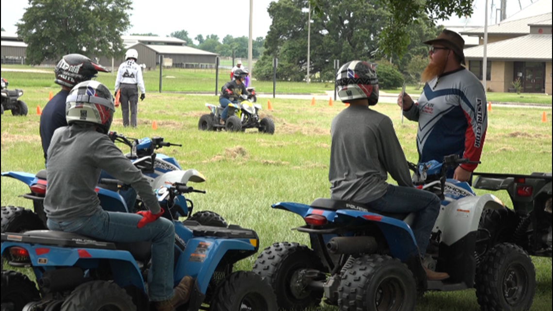Statewide charity provides life-saving ATV course at A&M | kagstv.com