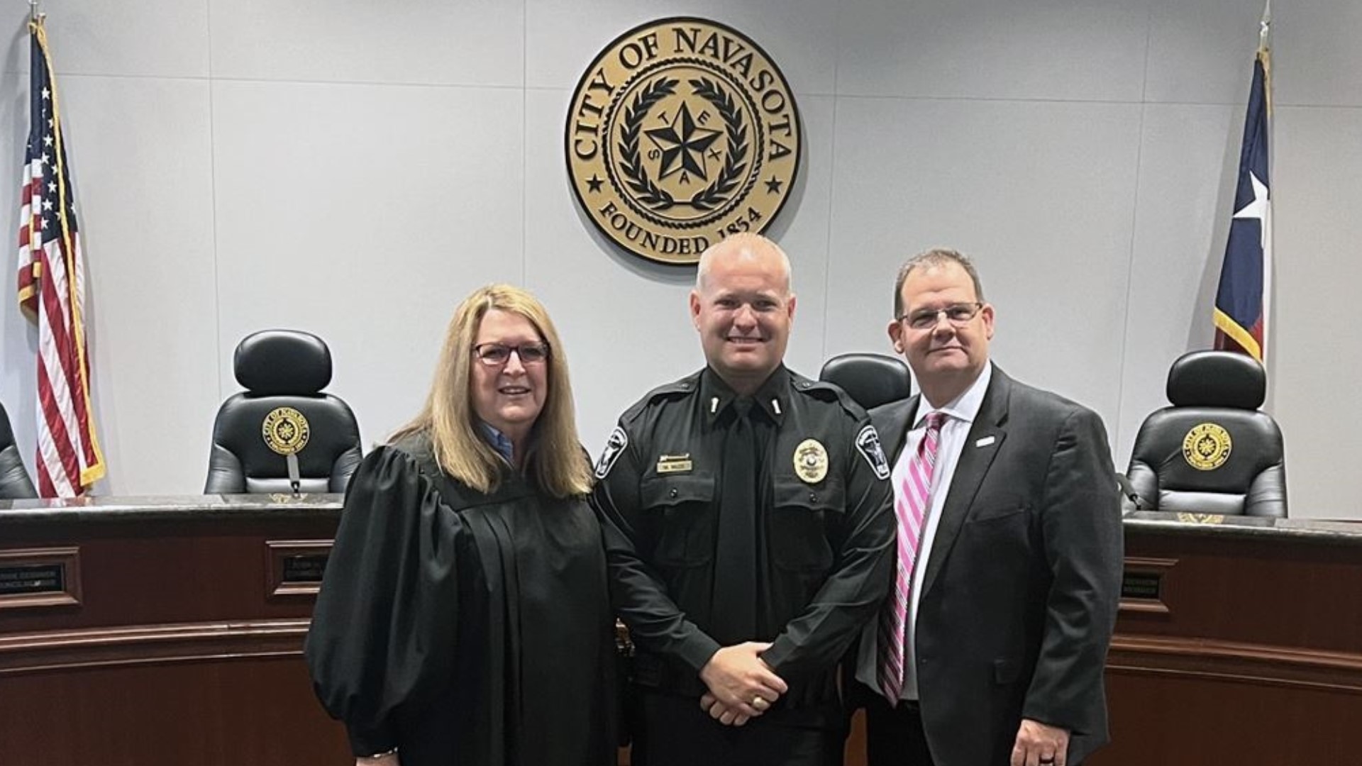 Texas A&M grad named interim police chief of Navasota | kagstv.com