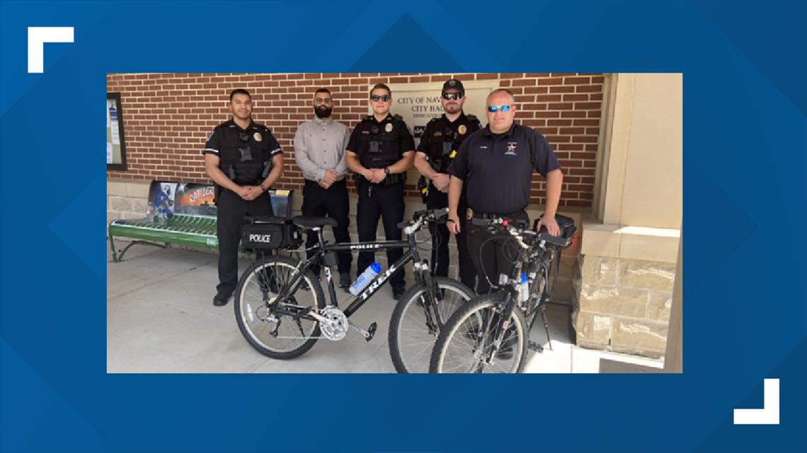 Navasota PD announces its first bike unit | kagstv.com