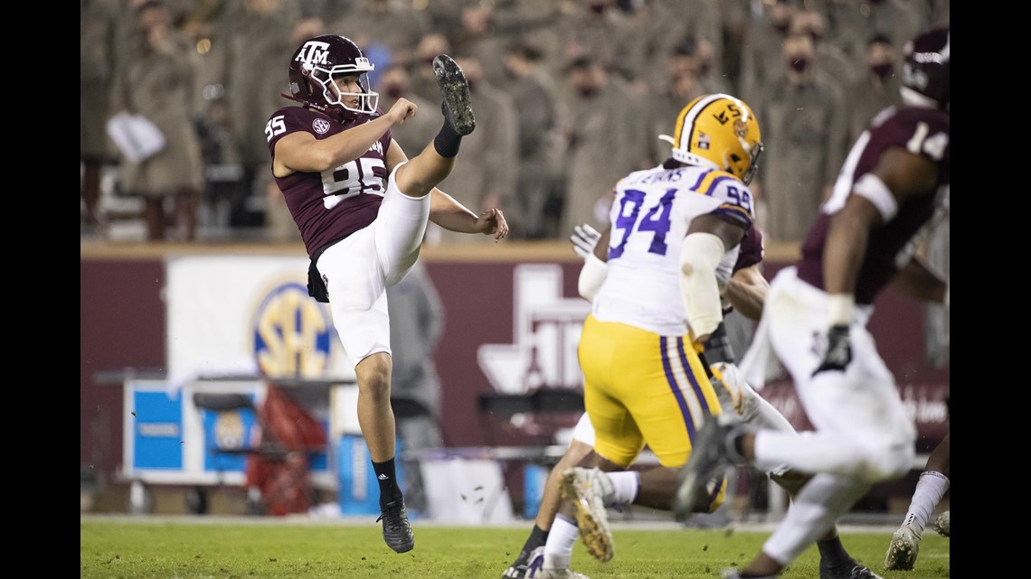Aggie punter Nik Constantinou named SEC Special Teams Player of the ...