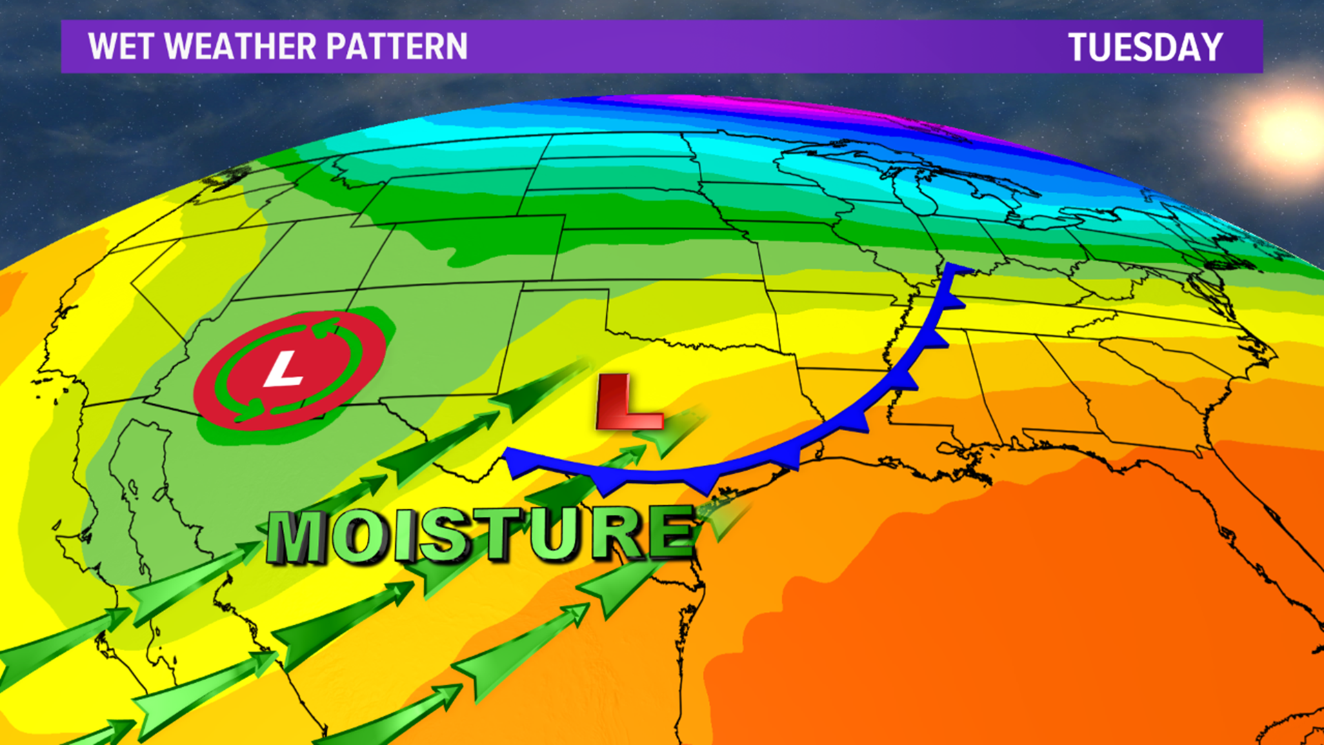 Cloudy, wet & cool weather pattern this week | kagstv.com