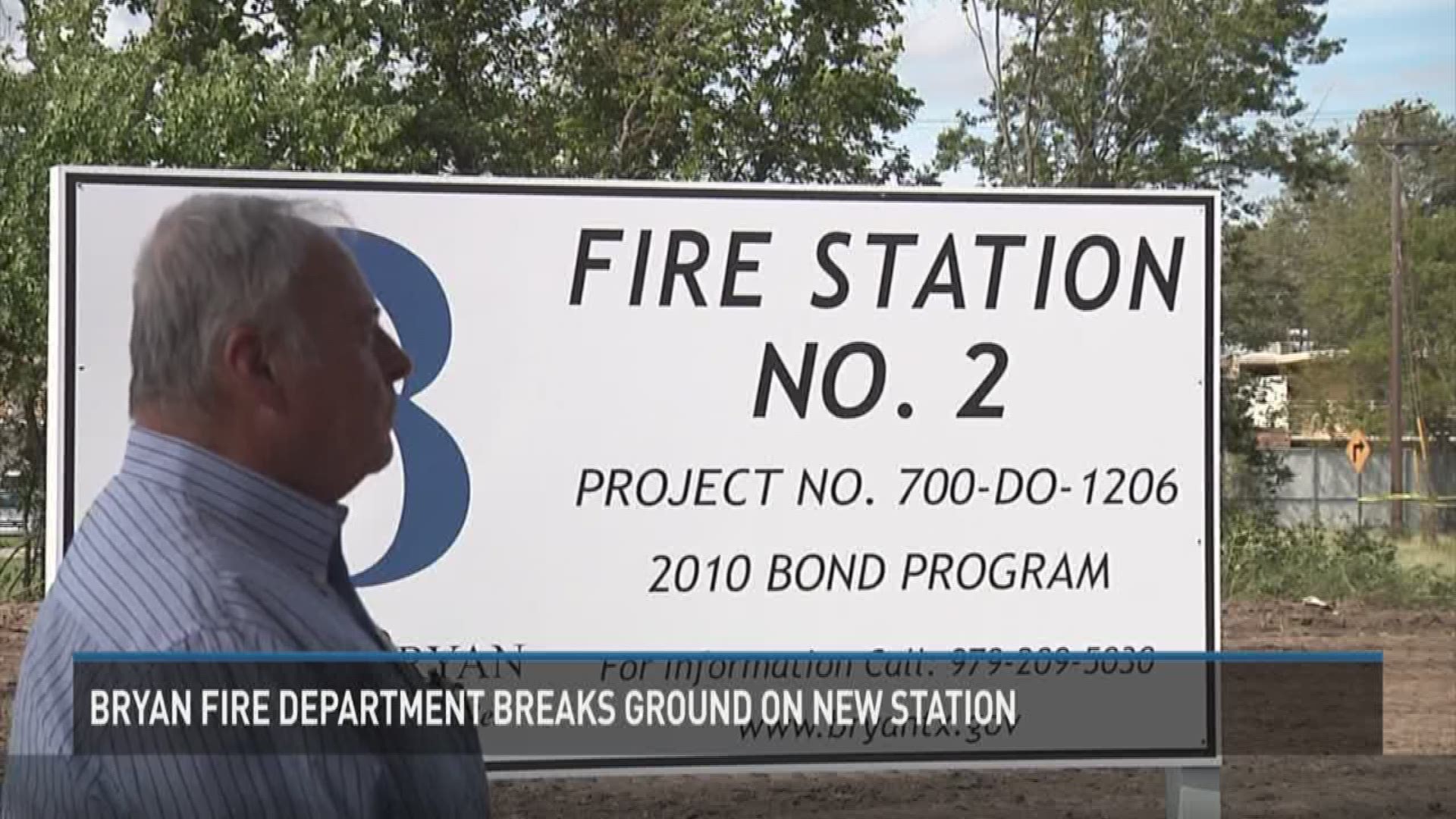 Bryan Fire Department breaks ground on new fire station | kagstv.com