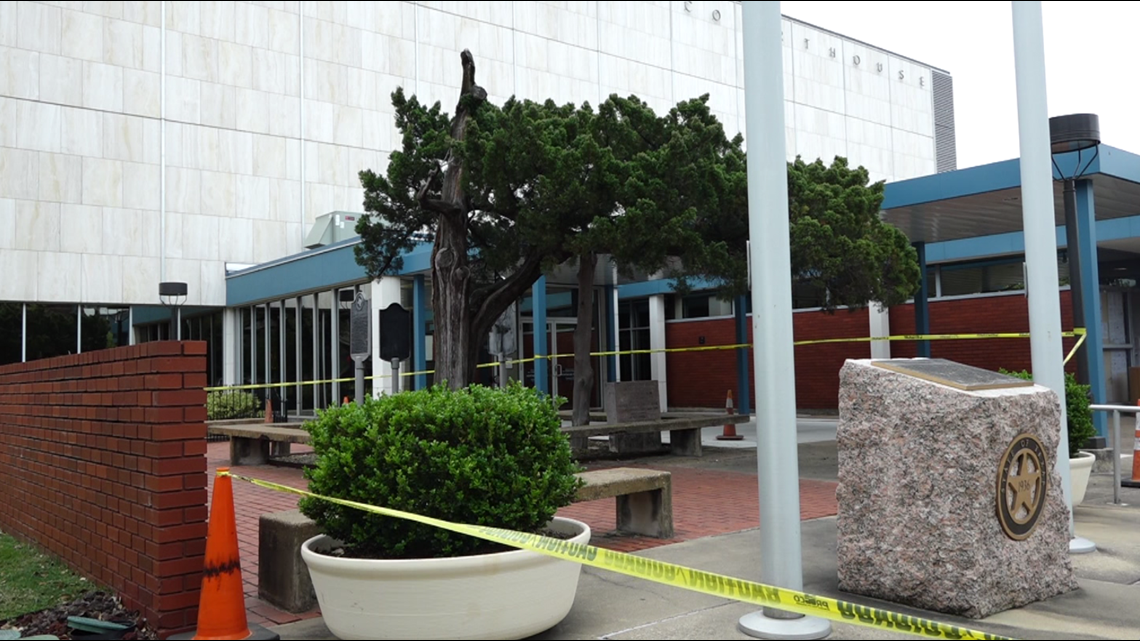 Brazos County Courthouse Cedar to be removed | kagstv.com