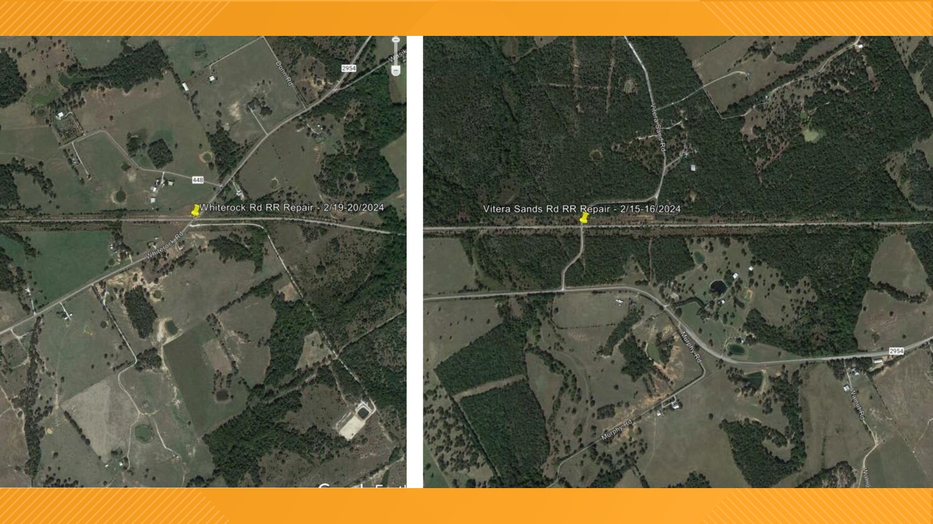 Bremond, Texas roads to close for railroad crossing repairs | kagstv.com