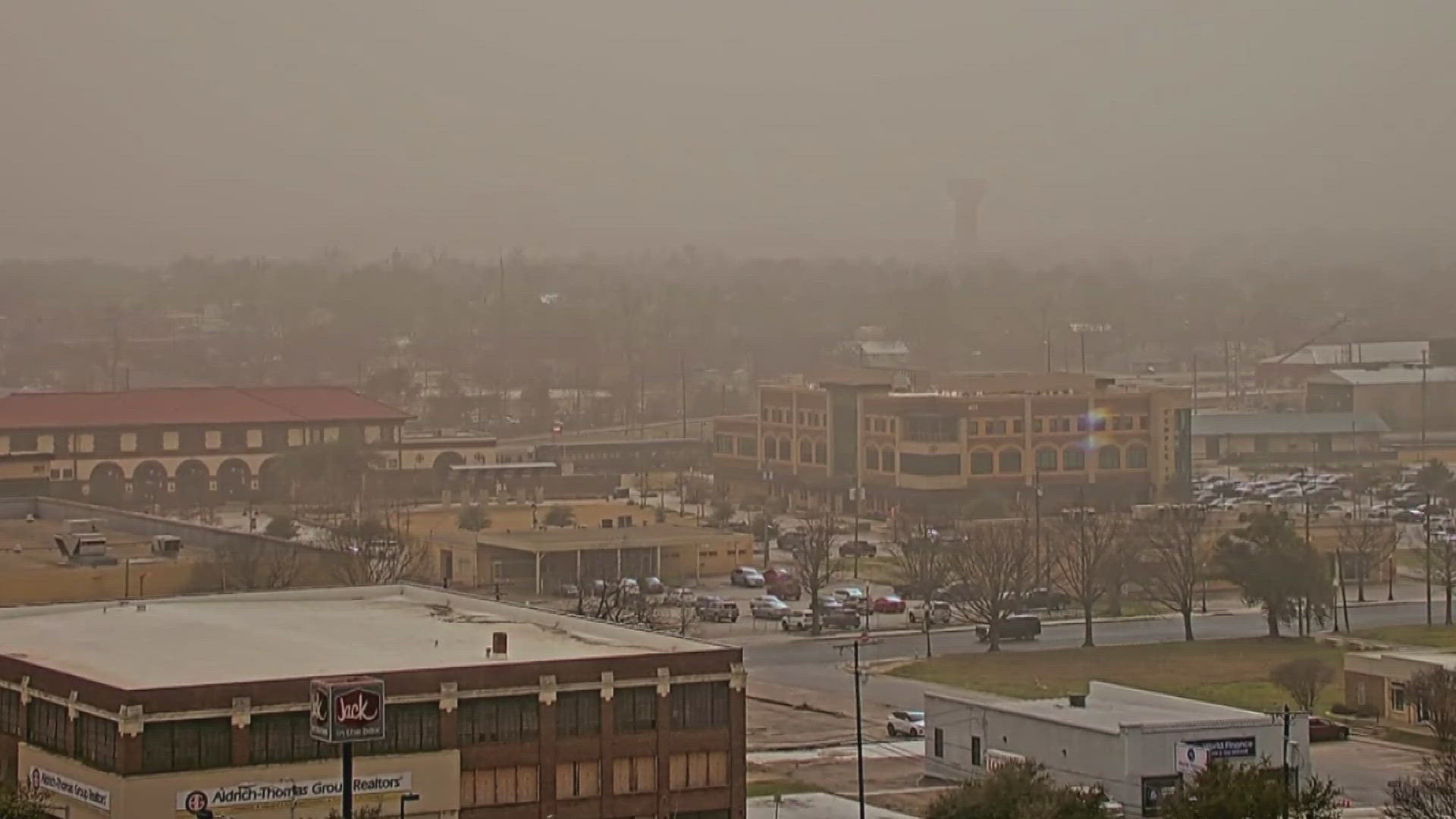 Haboob dust storm blankets Central Texas, reduces visibility and air ...