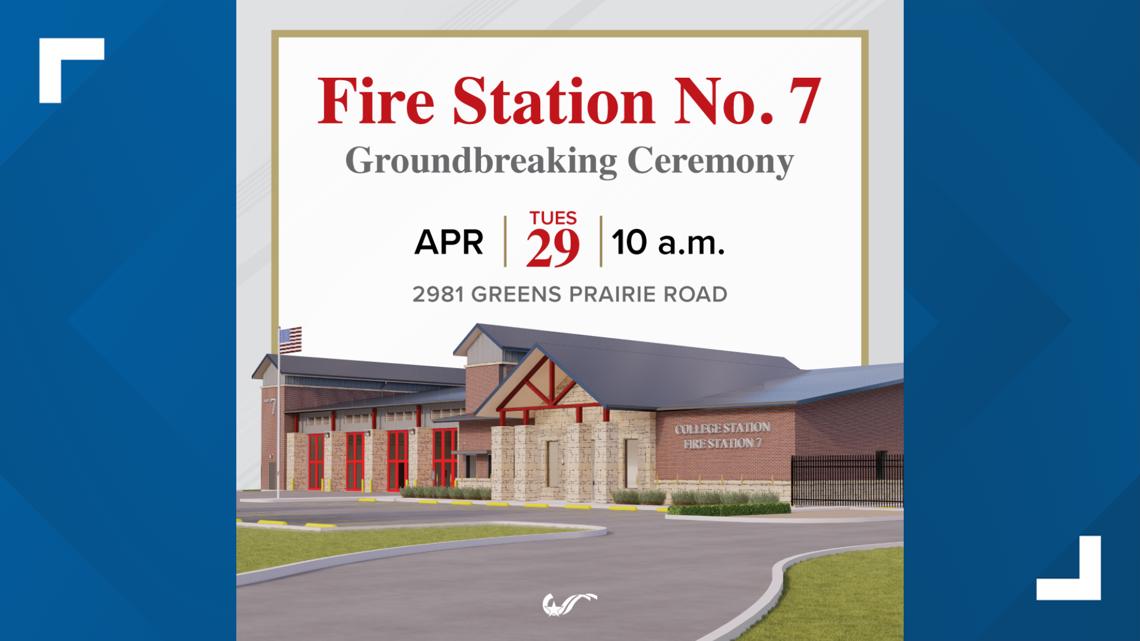 College Station, Texas to break ground on new fire station April 29 ...