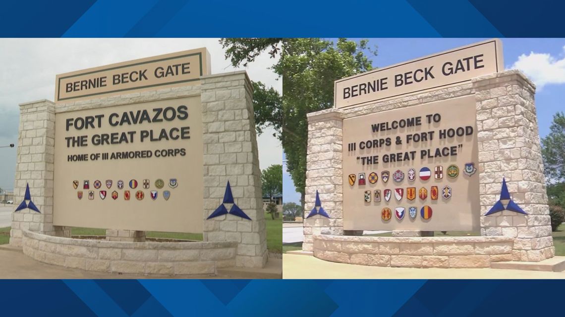 Fort Cavazos officially renamed as Fort Hood in honor of World War I ...