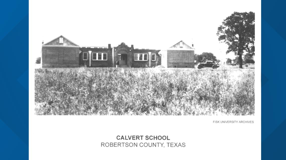 Texas Historical Commission honors Calvert Colored High School | kagstv.com