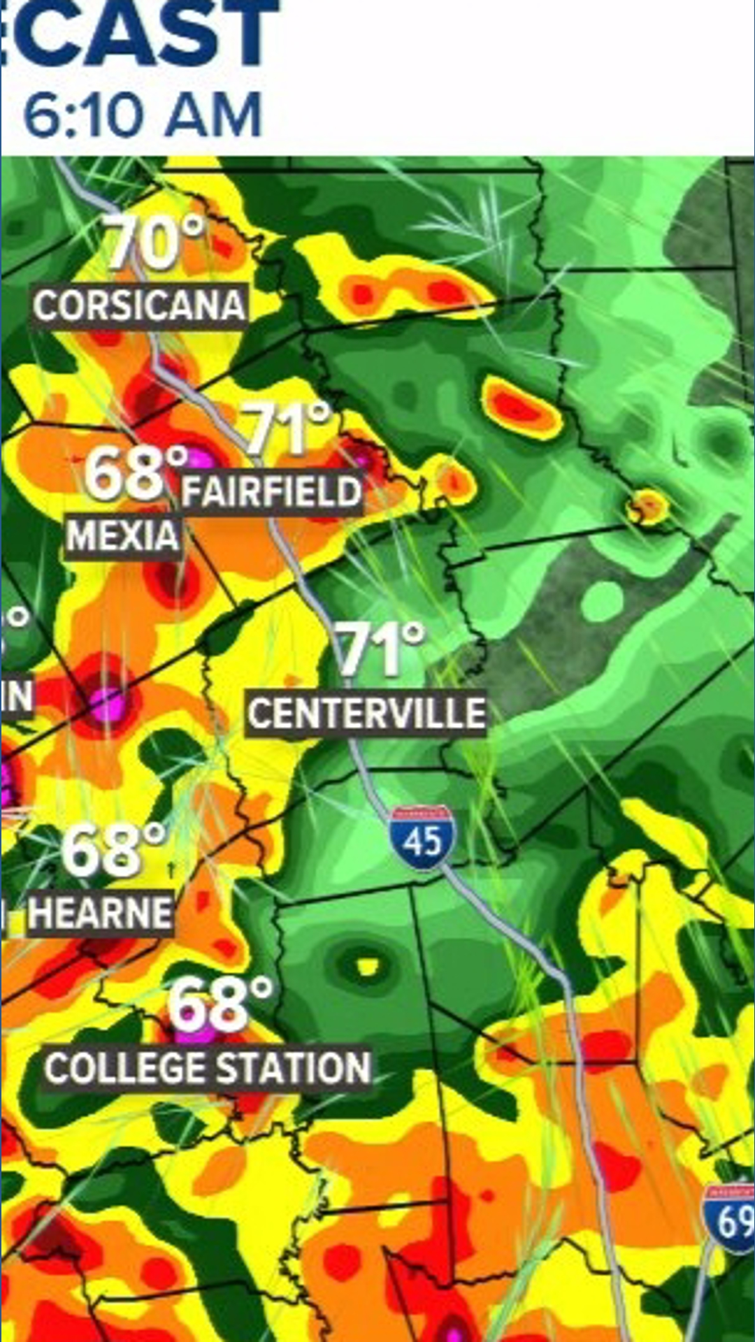 Flood Watch issued for Central Texas with heavy rainfall expected ...