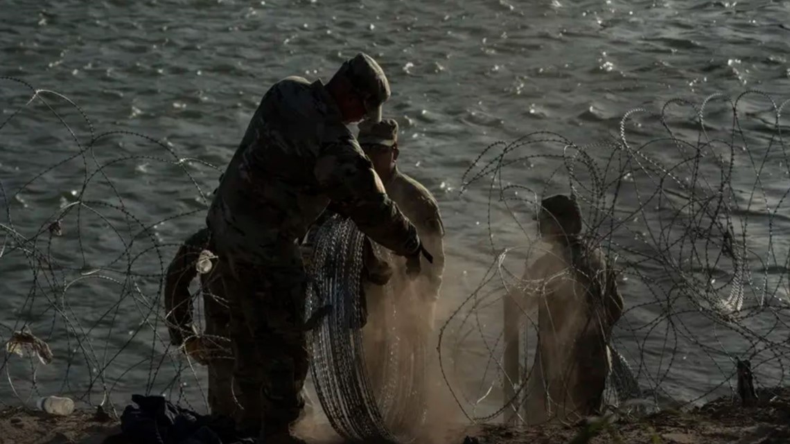 Judge denies Texas’ request to stop feds from cutting border razor wire ...