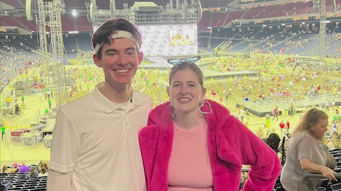 Jacob Lewis' sister April thanks Swifties for all their support ...