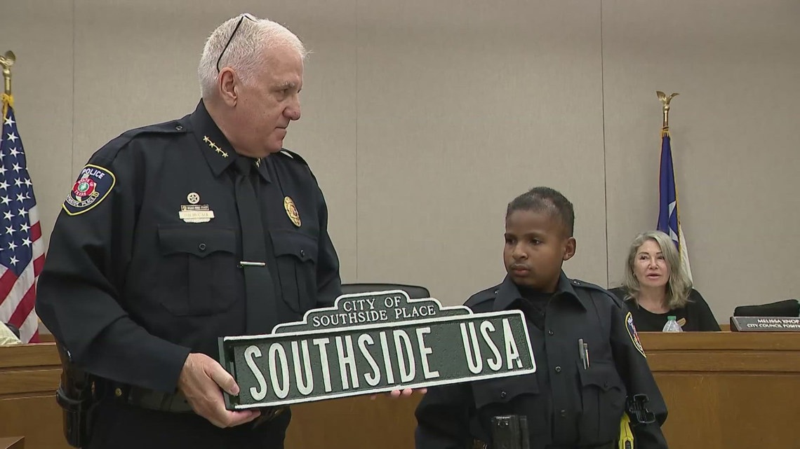 Cancer fighter DJ Daniel honored by Southside Place | kagstv.com