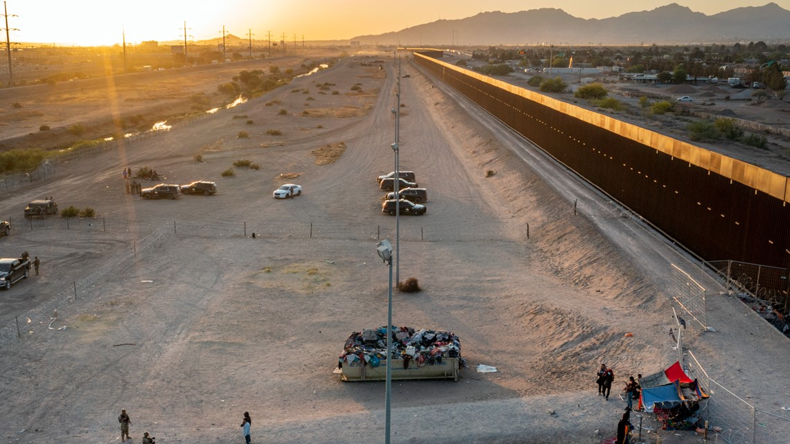 Texas border news: Migrant encounters drop by half after Title 42 ...
